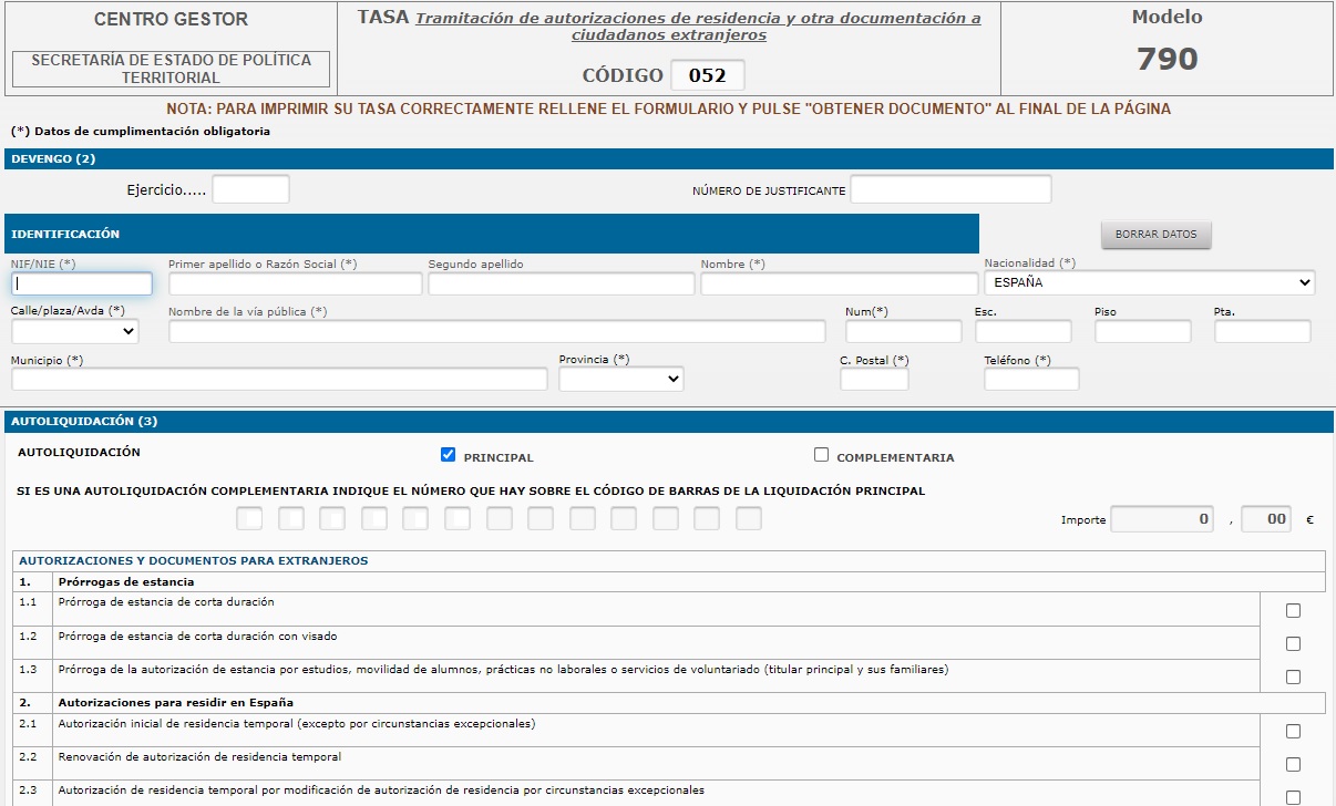Tasa 052: ¿Qué es y cuándo debe pagarse? - Cursos SEPE
